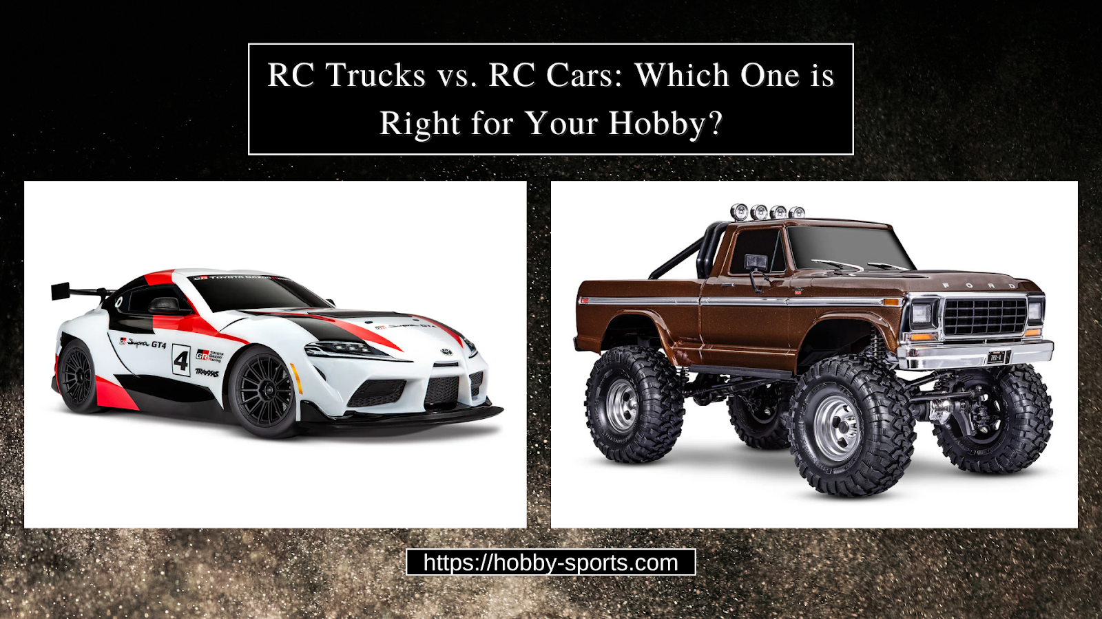 RC Trucks vs. RC Cars: Which One is Right for Your Hobby? – Hobby ...