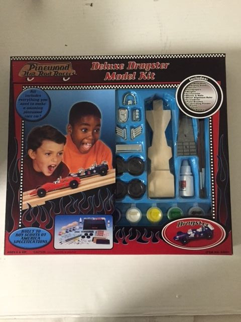 pin 04901-ds Pinewood Deluxe Dragster
