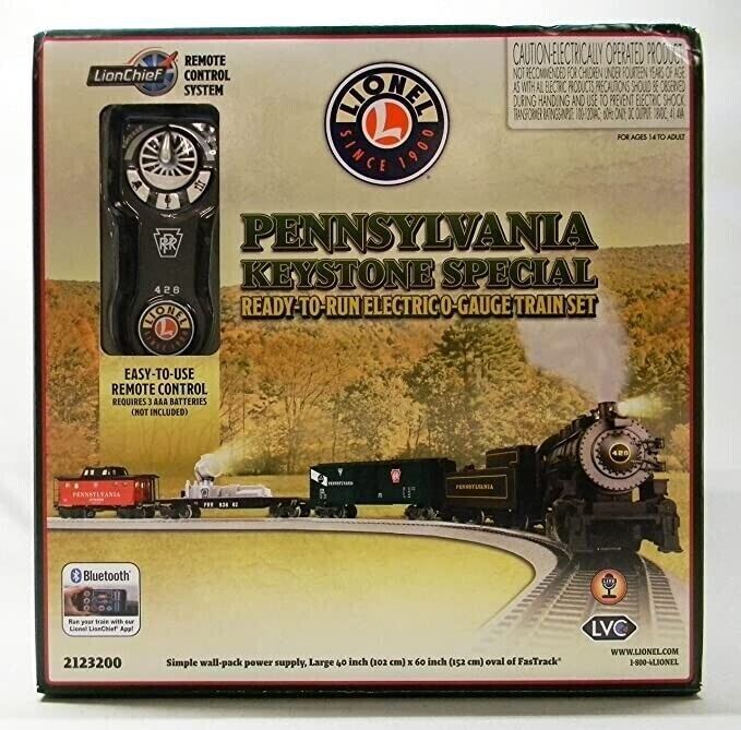 O RTR LionChief PRR Keystone Set VSR Lionel LNL2123200 – Hobby-Sports.com