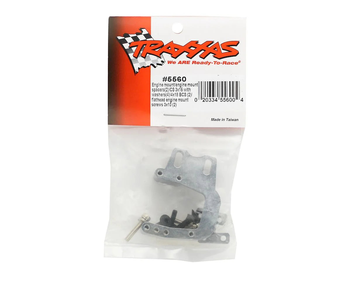 ENGINE/MOUNT SPACERS/HRDWRE Traxxas 5560